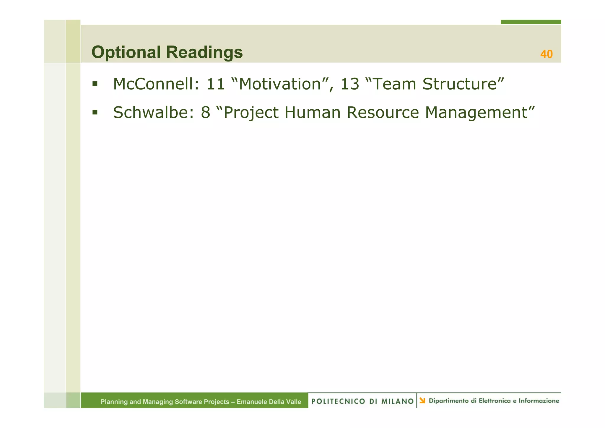 P&msp2010 07 risk-and-change-management | PDF