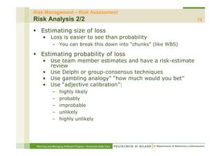 P&msp2010 07 risk-and-change-management | PDF