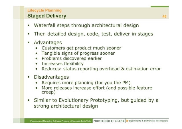 Planning Phase Part I - Project Phases and Lifecycle Planning | PDF