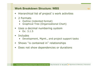 Work Breakdown Structure | PDF