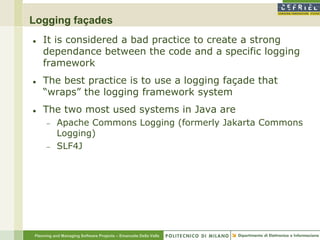 P&MSP2012 - Logging Frameworks | PDF