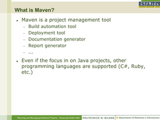 P&MSP2012 - Maven | PPT