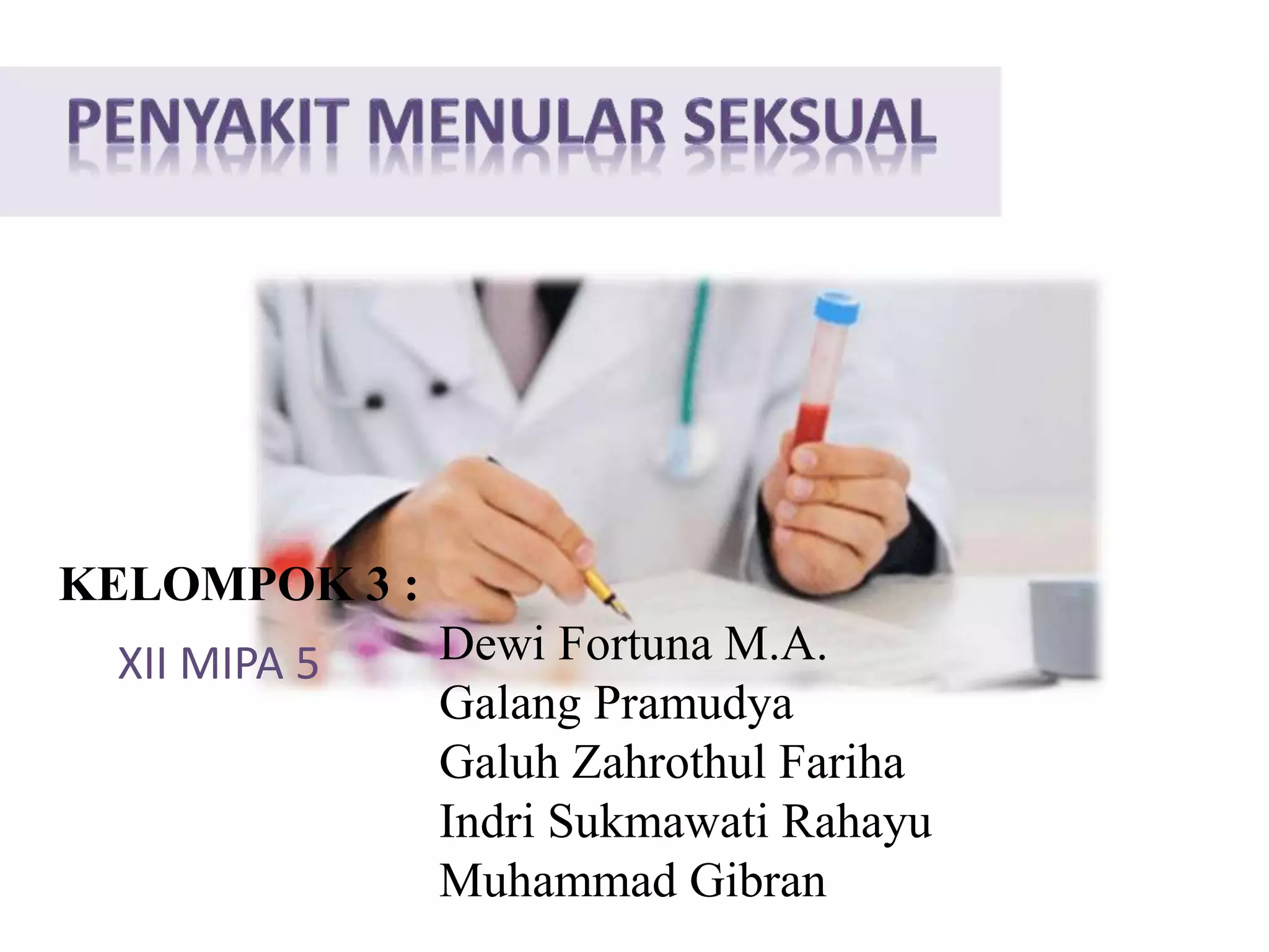 PPT Penyakit Menular Seksual | PPTX