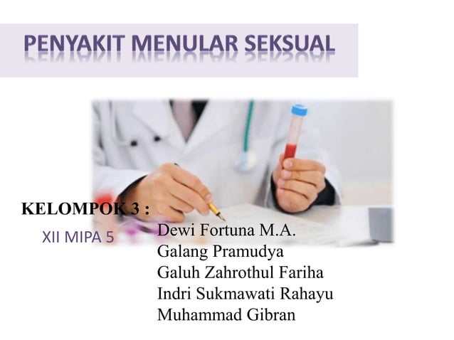 PPT Penyakit Menular Seksual | PPTX