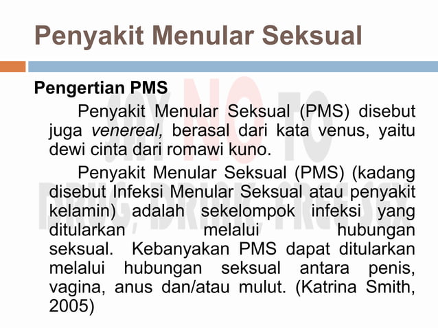 Pms prsnt v.2 (on working) penyakit menular seksual | PPTX