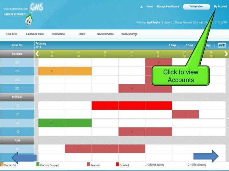 PMS Reservations Demo