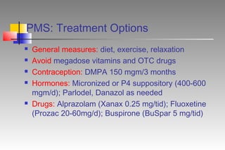 Premenstrual Syndrome | PPT