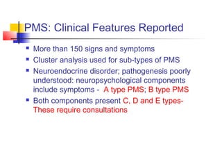 Premenstrual Syndrome | PPT