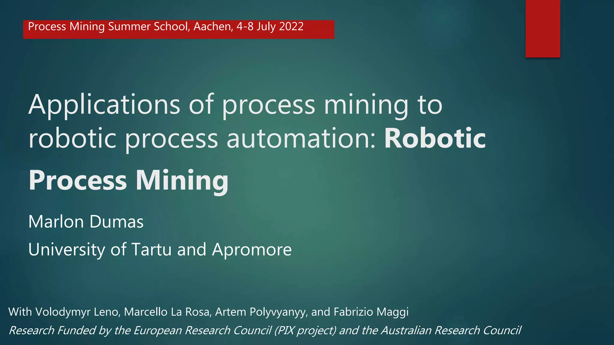 Robotic Process Mining | PPTX