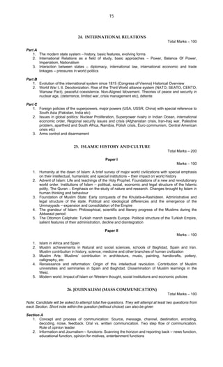 PMS Syllabus.pdf | Biological Sciences | Science