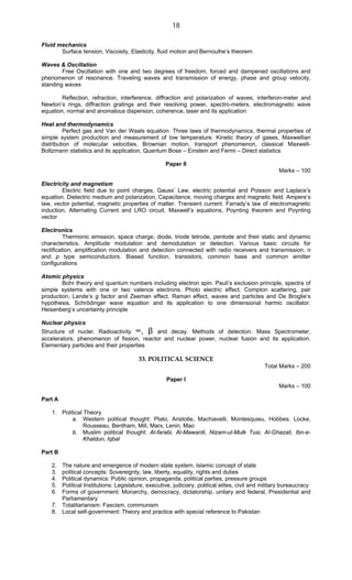 PMS Syllabus.pdf | Biological Sciences | Science