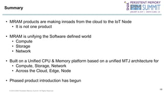 Persistent Memory Productization driven by AI & ML | PPT
