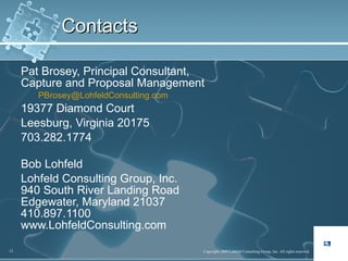 PM Survival Guide to Proposal Management | PPT | Management Consulting ...