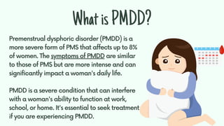 PMS vs. PMDD: How Are They Different? | Solh Wellness | PDF