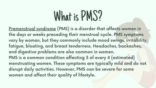 PMS vs. PMDD: How Are They Different? | Solh Wellness | PPT