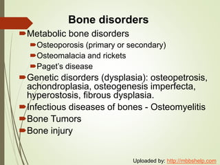 PATHOLOGY OF THE MUSCULOSKELETAL SYSTEM | PPTX