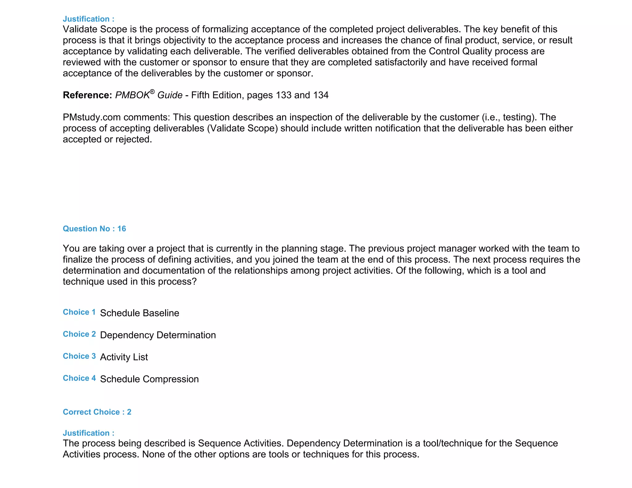 Pmstudy exam 4 | PPT