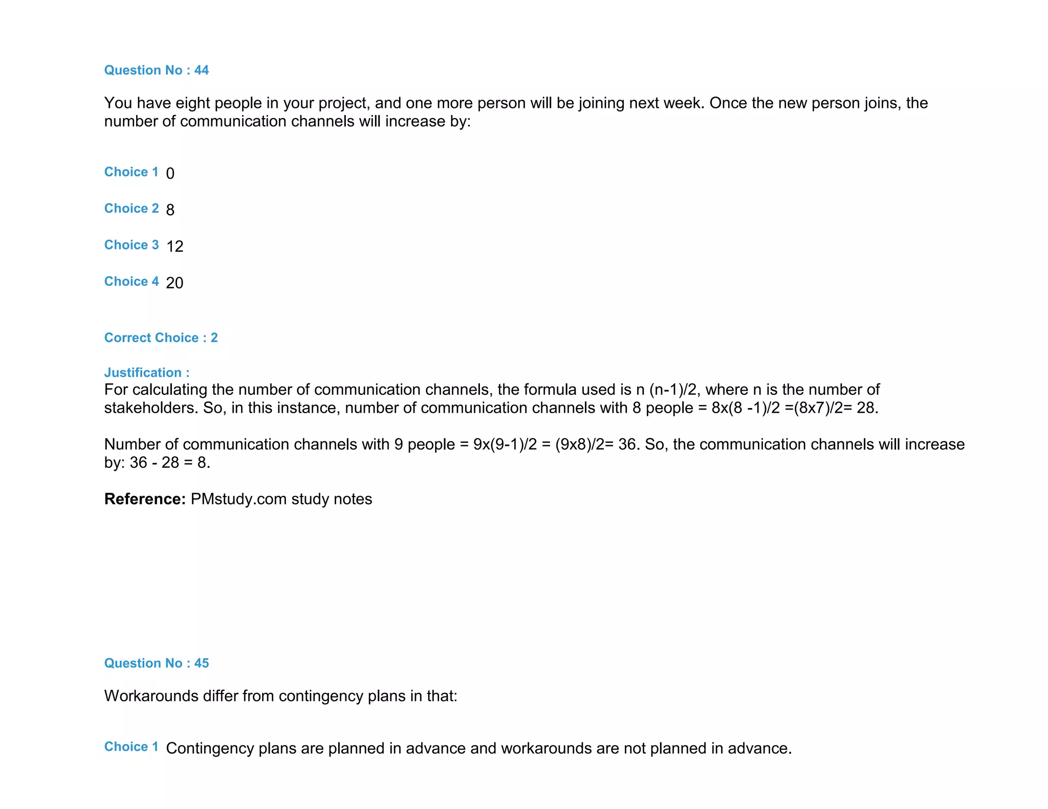 Pmstudy exam 4 | PDF