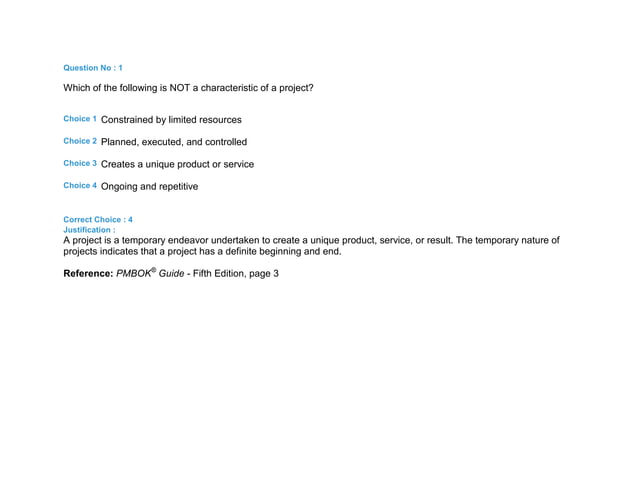Pmstudy exam 4 | PDF
