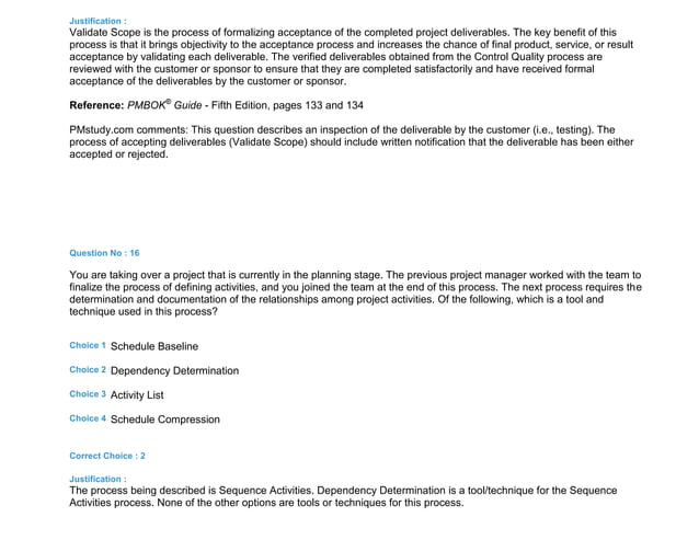 Pmstudy exam 4 | PPT