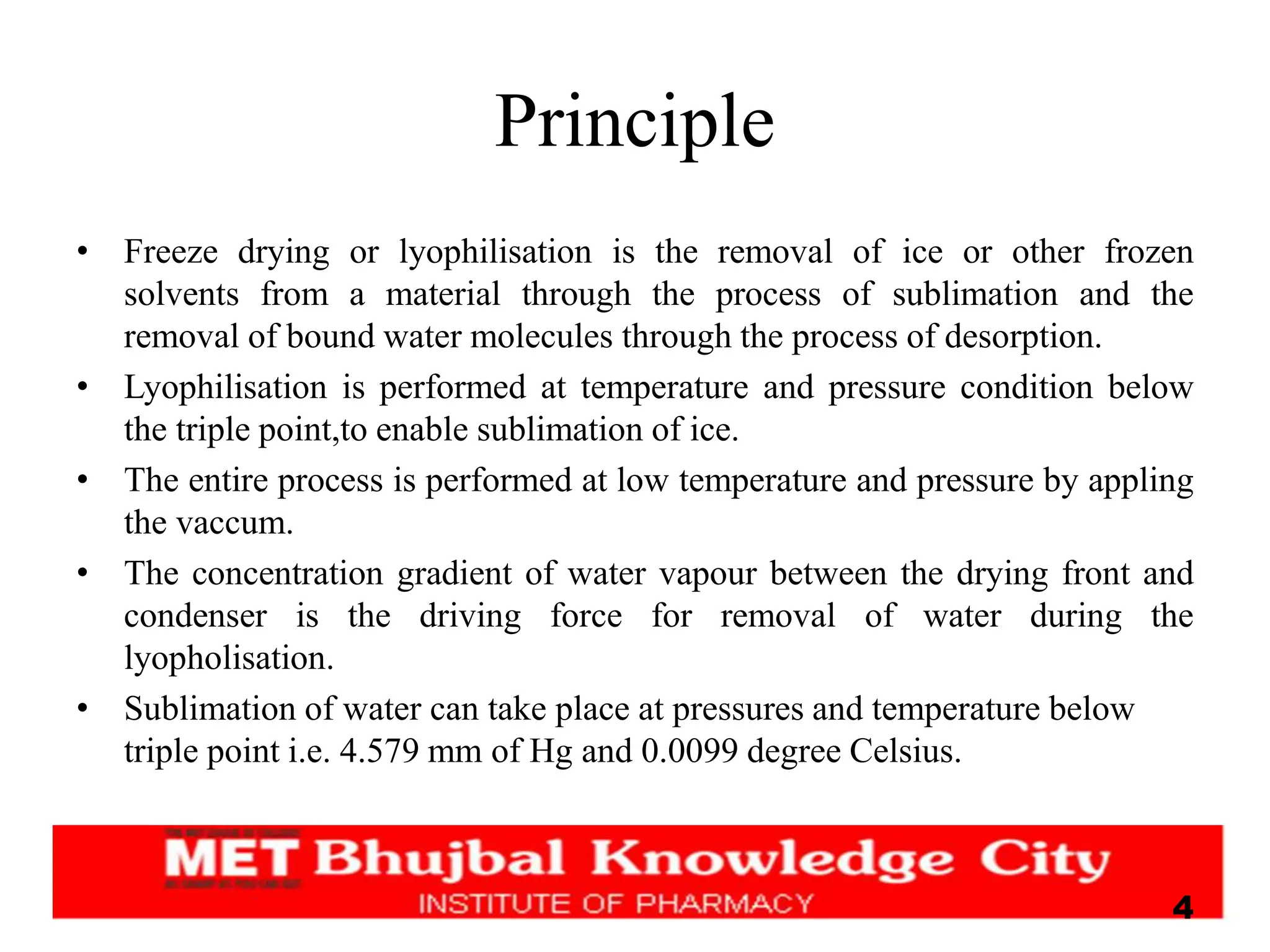 Lyophilisation technique.ppt