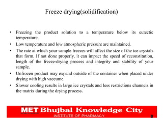 Lyophilisation technique.ppt