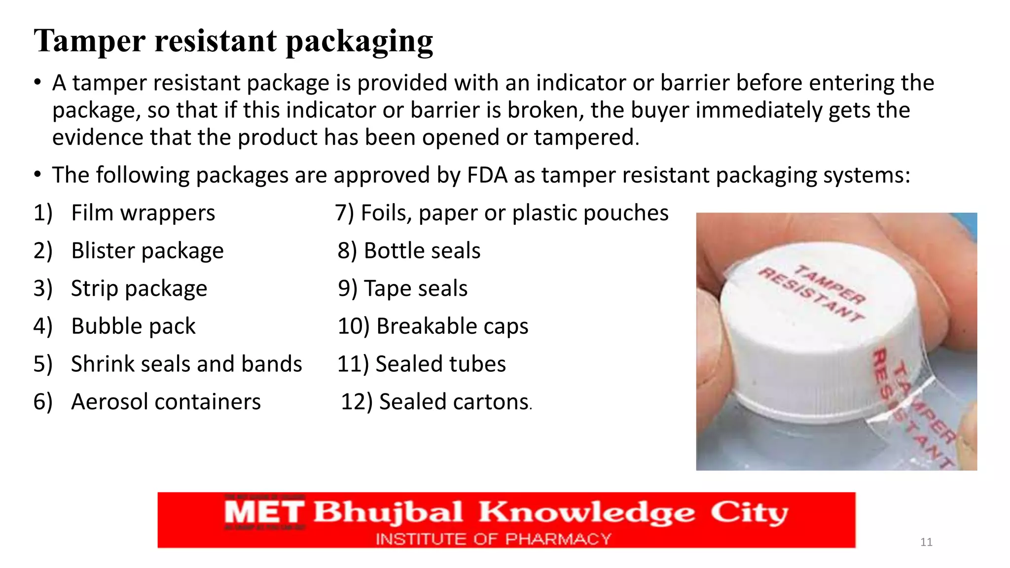 Types of closure and closure liners | PPTX