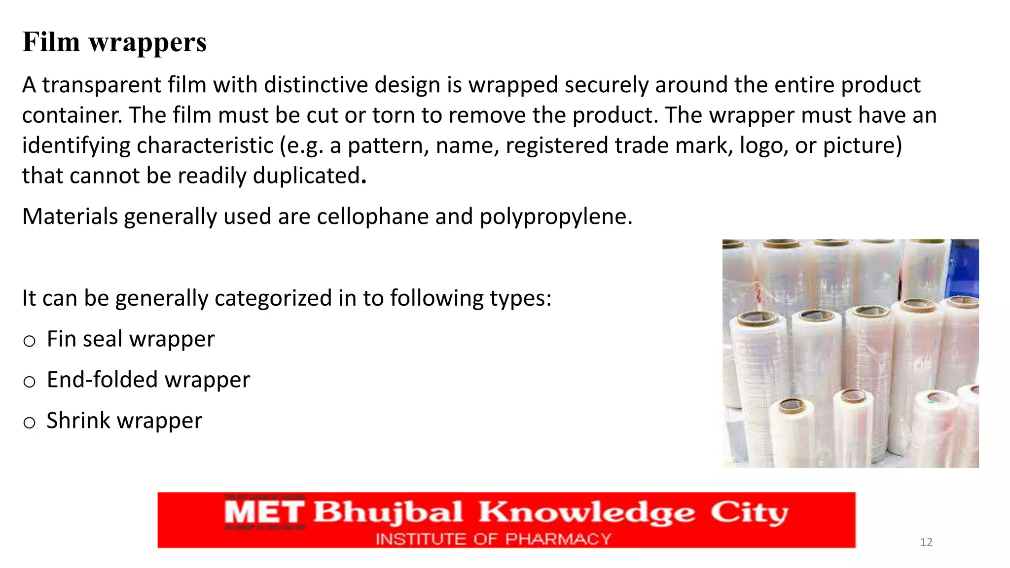 Types of closure and closure liners | PPTX