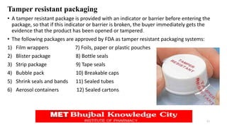 Types of closure and closure liners | PPTX