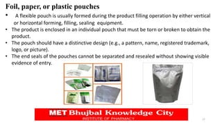 Types of closure and closure liners | PPTX