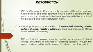 PROCESS AUTOMATION IN PHARMACEUTICAL: CLEANING IN PLACE & STERILIZATION ...