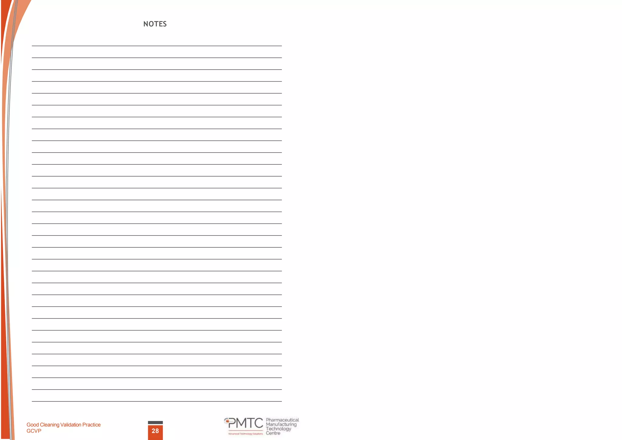 Pmtc good cleaning validation practice | PPT