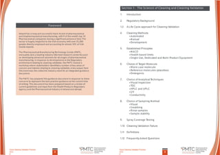 Pmtc good cleaning validation practice | PPTX