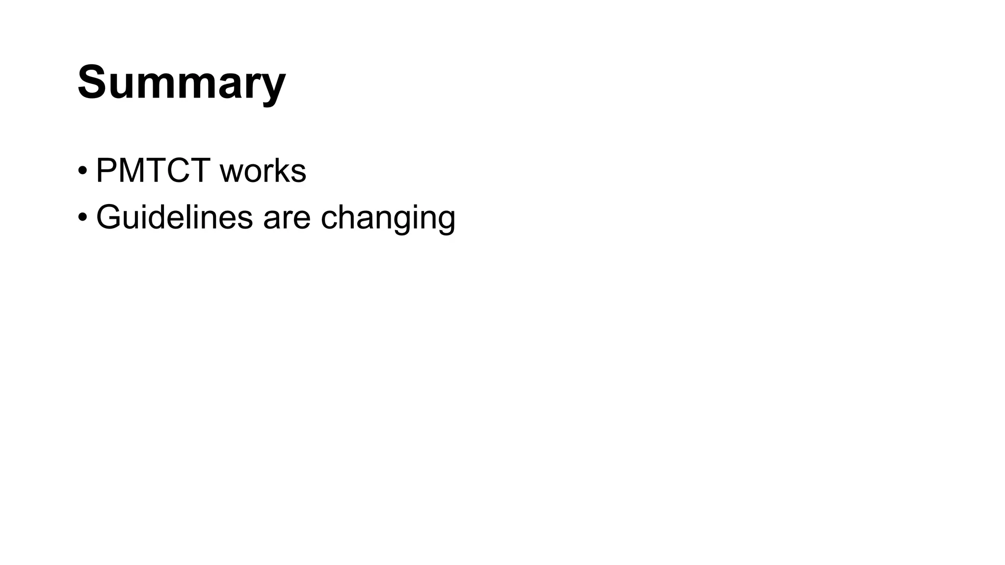 Prevention of Mother to child transmission - PMTCT.ppt