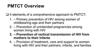 Prevention of Mother to child transmission - PMTCT.ppt