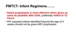 Prevention of Mother to child transmission - PMTCT.ppt