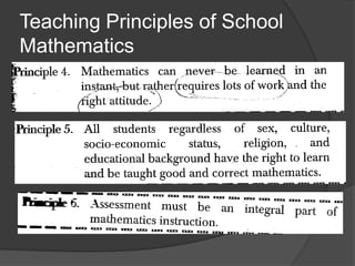 teaching algebra revised | PPTX