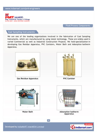 PMT Engineers, Ahmedabad, Fluid Process Components | PDF