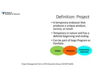 Project Management definitions +Terms.pdf