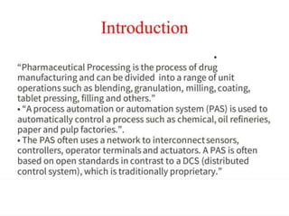 Advanced Non sterile Solid Product manufacturing technology.pptx