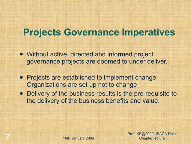 Pm To Proj Governance Km | PPT