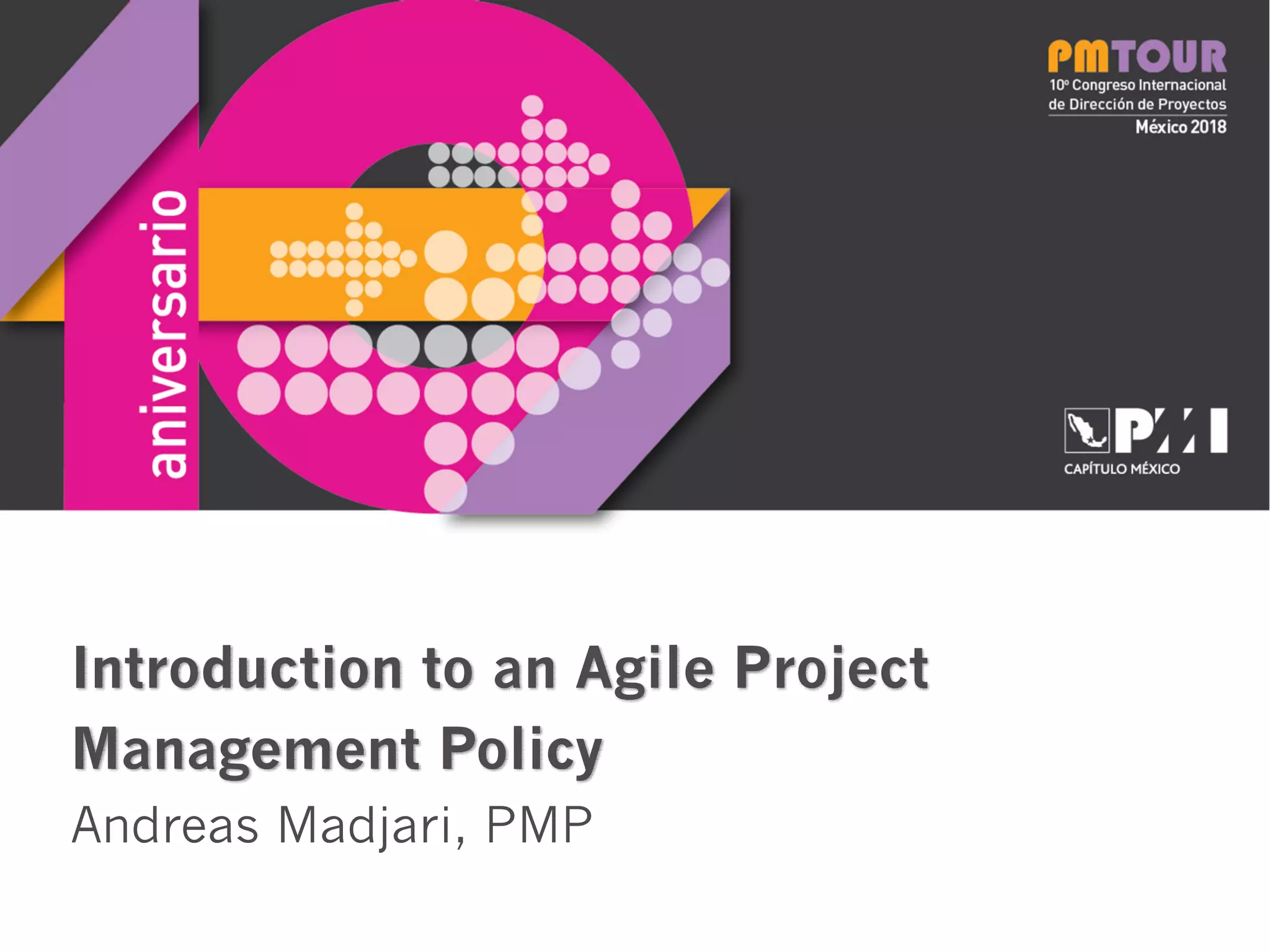 Introduction to an Agile Project Management Policy | PDF