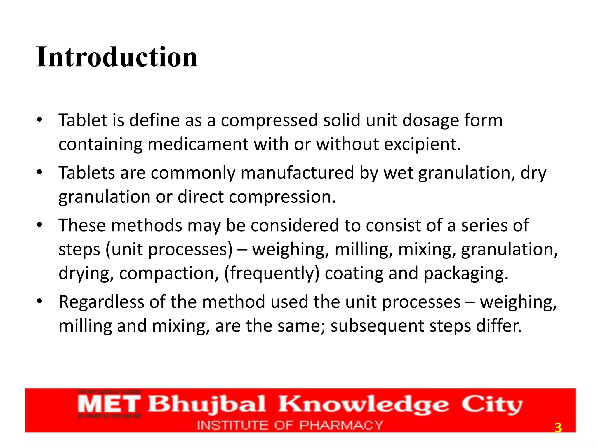 Pharmaceutical Manufacturing Technique PPT | PPTX