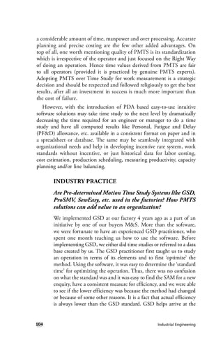 PMTS Chapter - Work measurement information | PDF