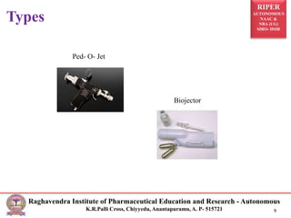 Blow Fill Seal Technology And Jet Injector | PPTX