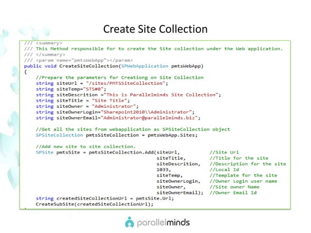 Sharepoint 2010 Object model topology | PPTX