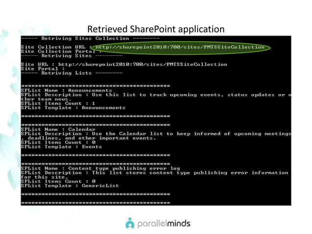 Sharepoint 2010 Object model topology | PPTX