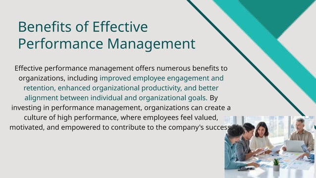 Performance Management in HRM and benefits of effective Performance ...