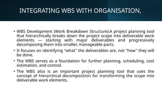 project management and planning the projects | PPTX