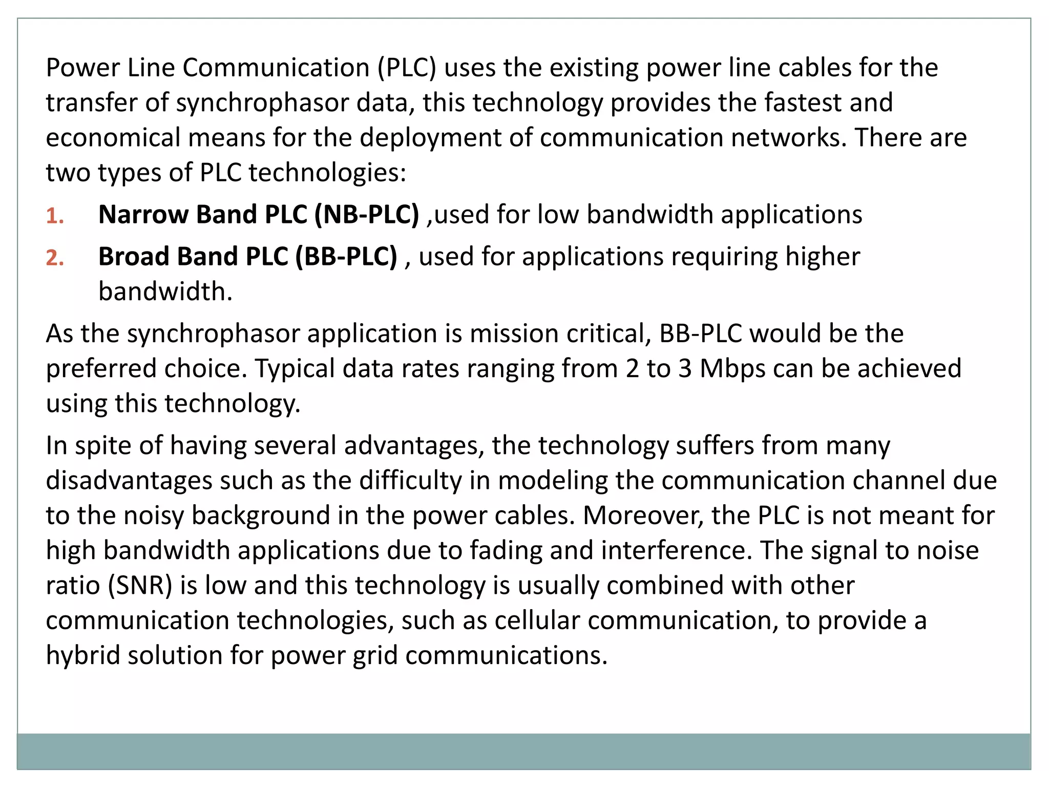 A overview on WAMS/PMU. | PDF